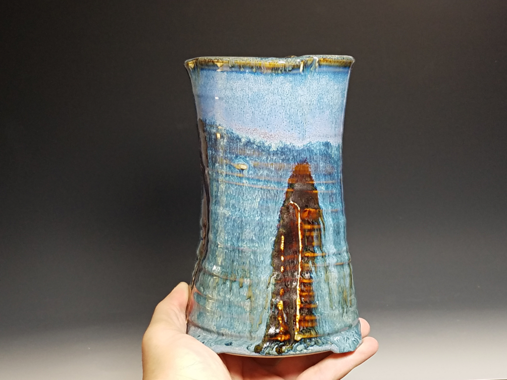 Hand Thrown Pottery Vase – Kairos Klay Pottery